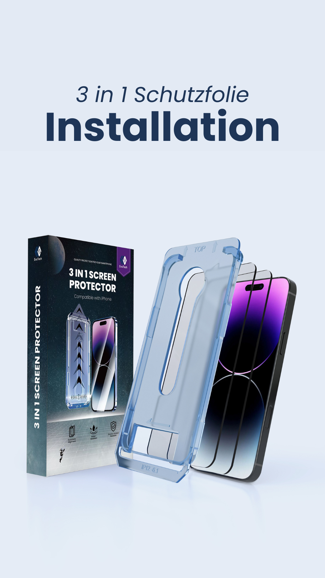 3 in 1 Schutzfolie - Samsung-S – EvoTech